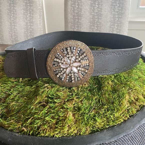 Anthropologie | Accessories | Y2k Fp Anthro Tribal Sequin Rhinestone ...